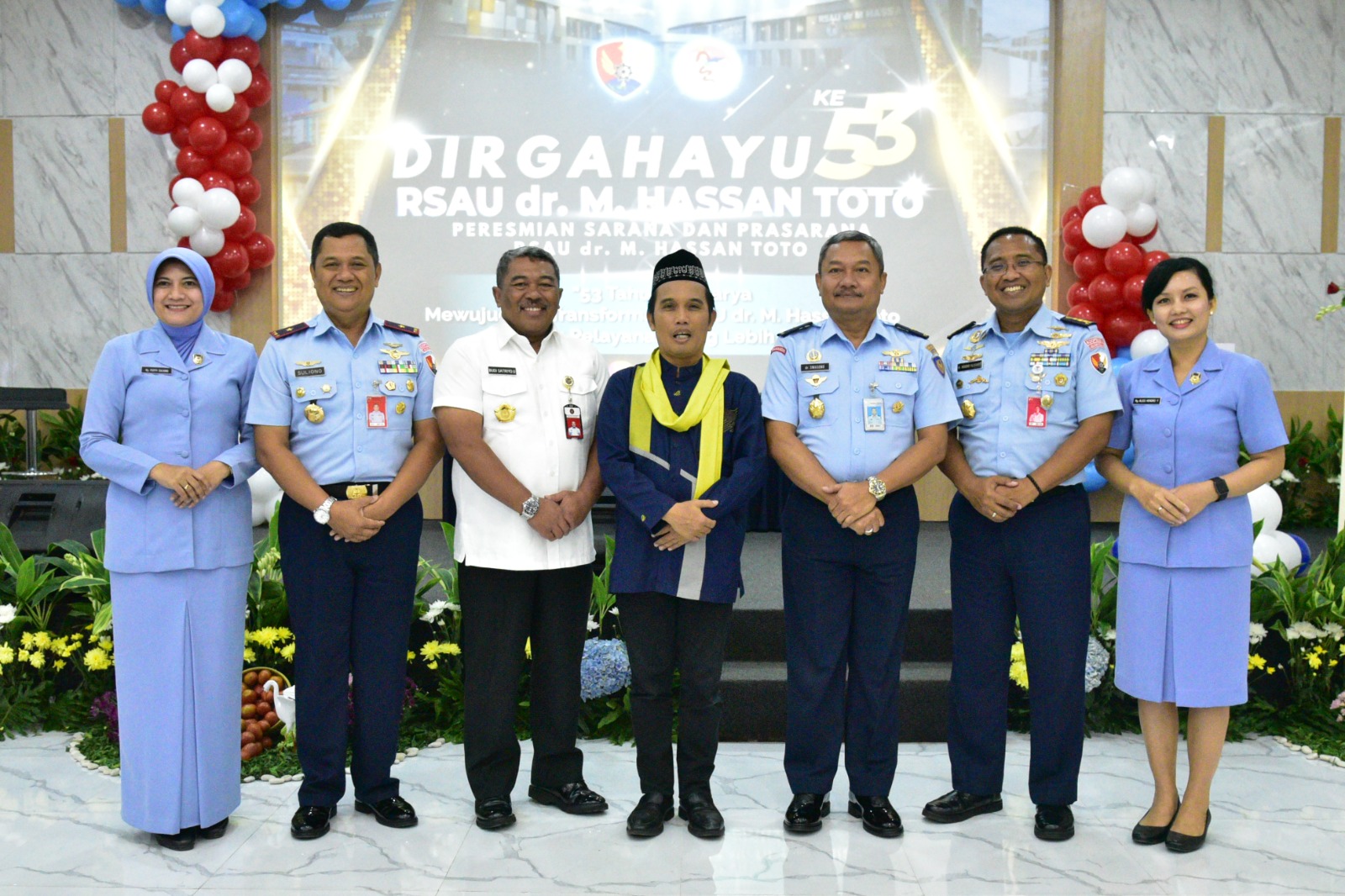 Tasyakuran HUT ke-53 RSAU dr. M. Hassan Toto Dan Peresmian Sarana Dan Prasarana Baru – Koopsud I